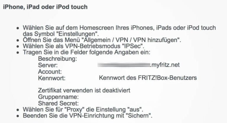Fritzbox VPN einrichten: Schritt für Schritt Anleitung